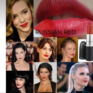MAC Cosmetics | Makeup | Mac Matte Lipstick Russian Red | Poshmark